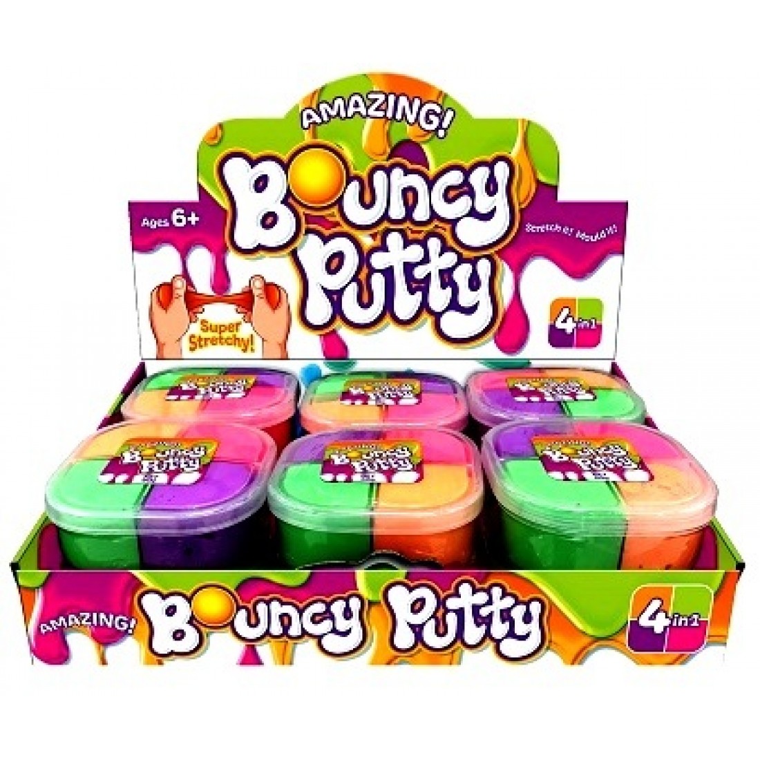 4-in-1 Bouncing Putty